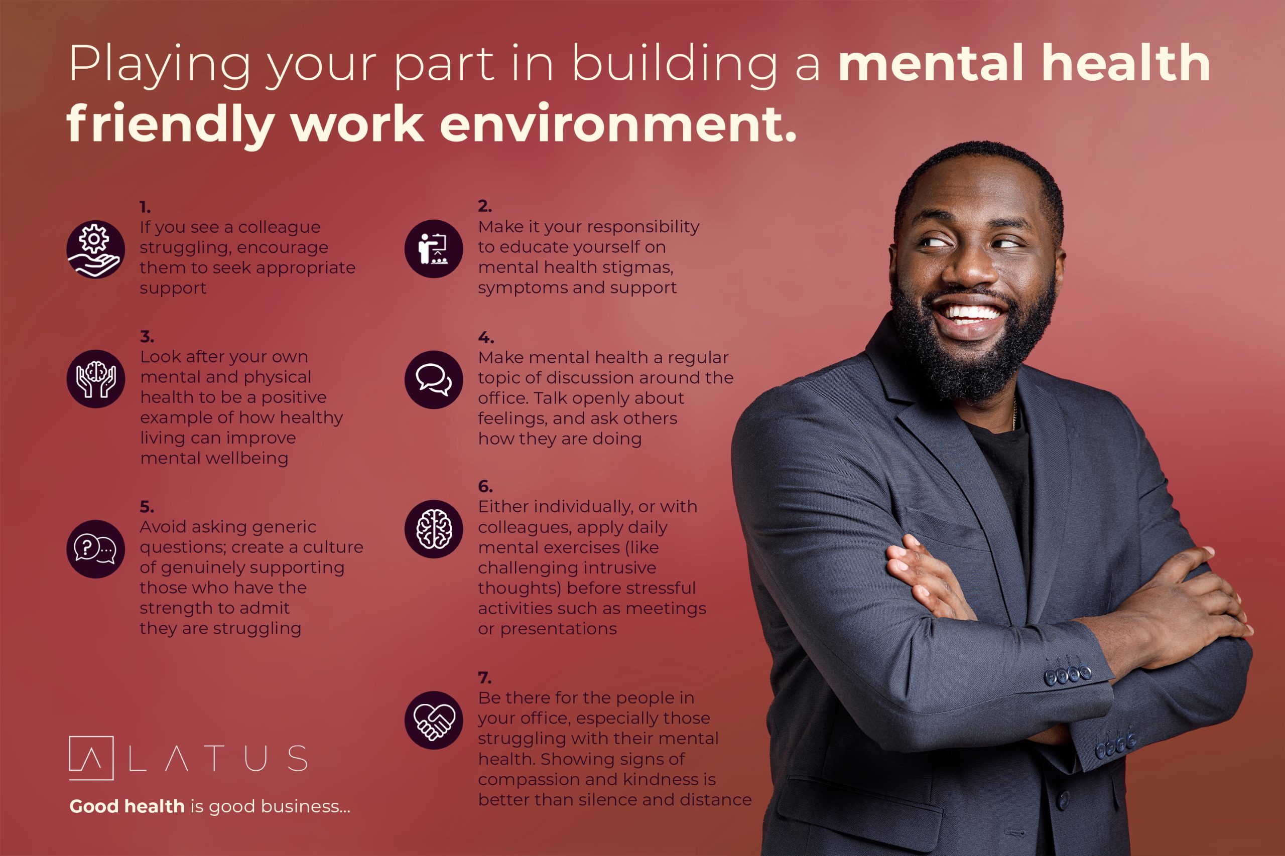 Building a Mental Health Friendly Workplace | LATUS Group